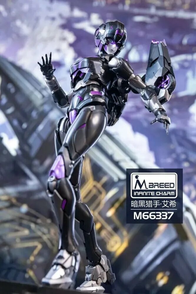 Movie Transformers/Арси/Arcee(Blackened version), Собранная модель/M66337