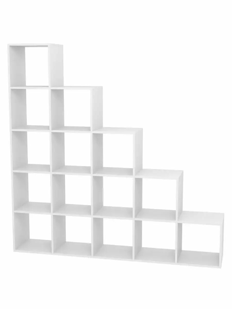 Стеллаж KVADRO NOVO деревянный напольный для игрушек книг, от производителя