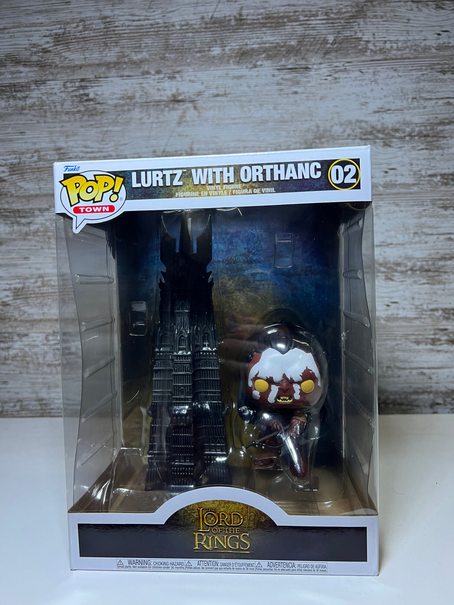 Фигурка Фанко Луртц, Властелин Колец, Lurtz with Orthang, Lord of the Rings, 10 см от Funko