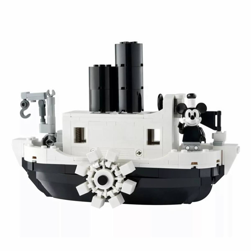 Набор конструктор унисекс LEGO Ideas Пароходик Вилли 21317 из пластиковых блоков