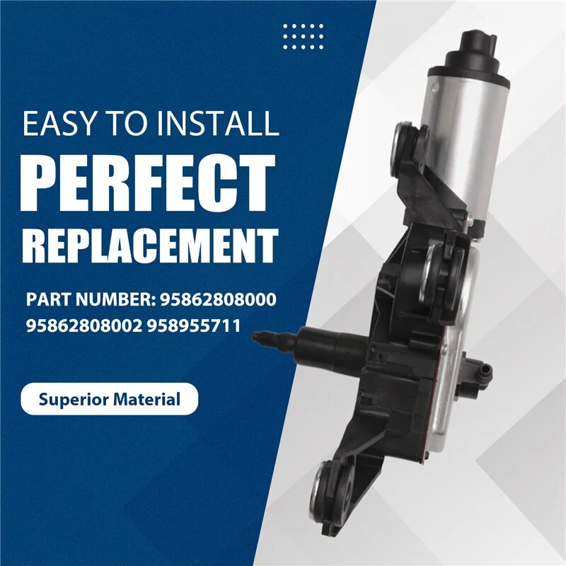 AB61-95862808000 95862808002 958955711 Мотор заднего дворника для Porsche Cayenne 92A VW Touareg 3.0L 3.6L 4.8L 2011-2018