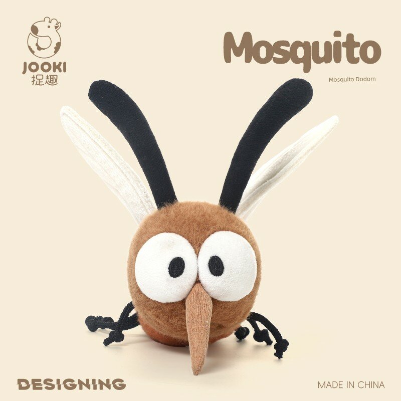 Забавная плюшевая игрушка-комар, необычная кукла-подушка для сна, подарок на день рождения для девочек Додомский