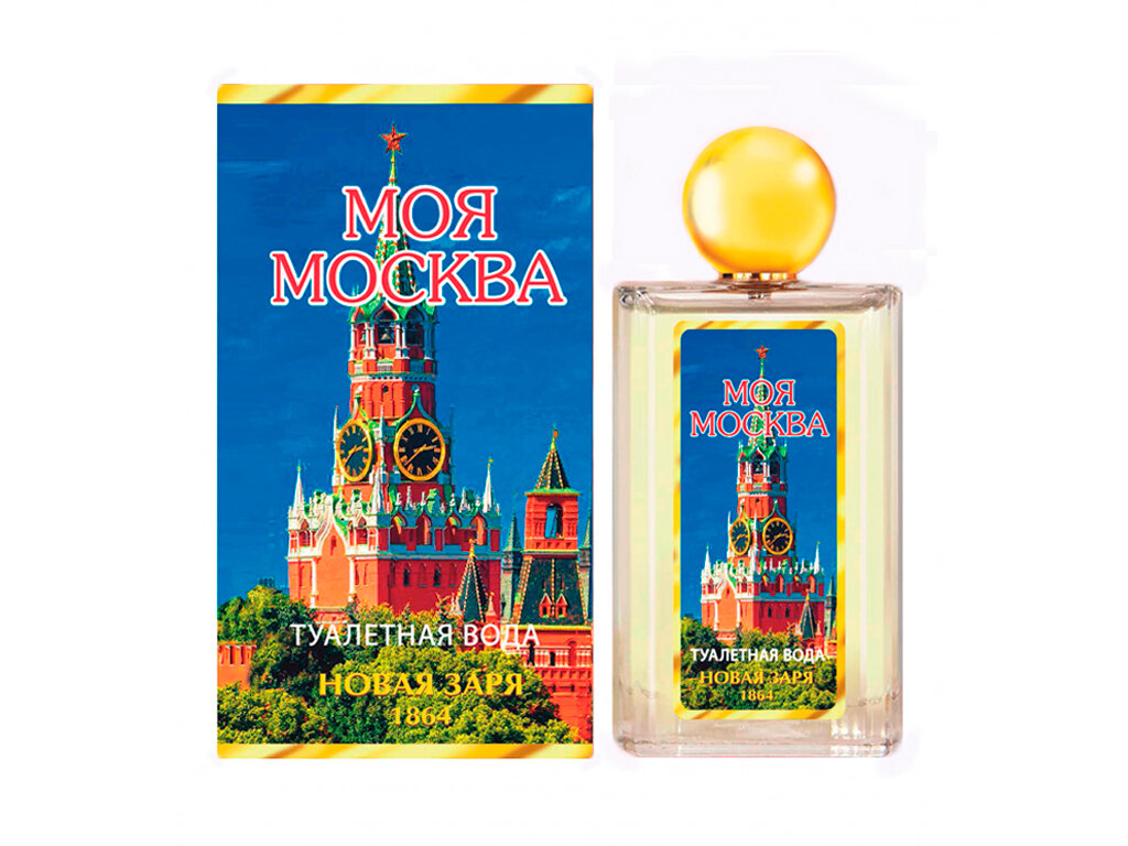 Новая Заря Моя Москва туалетная вода 100 ml