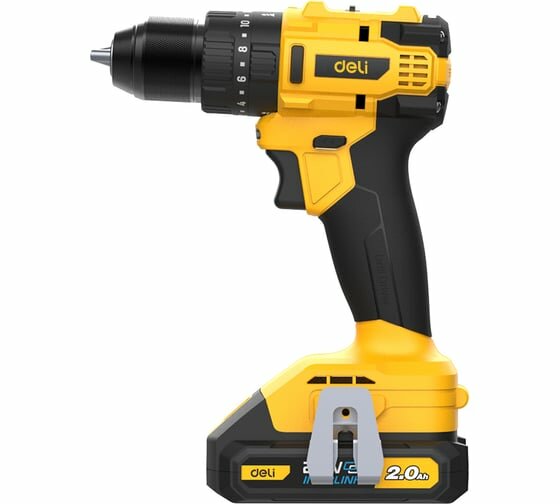 Аккумуляторная дрель-шуруповерт SKIL QD6293 с 4-мя насадками, 2 АКБ(2Ач)+ЗУ QD6293SE10, шт