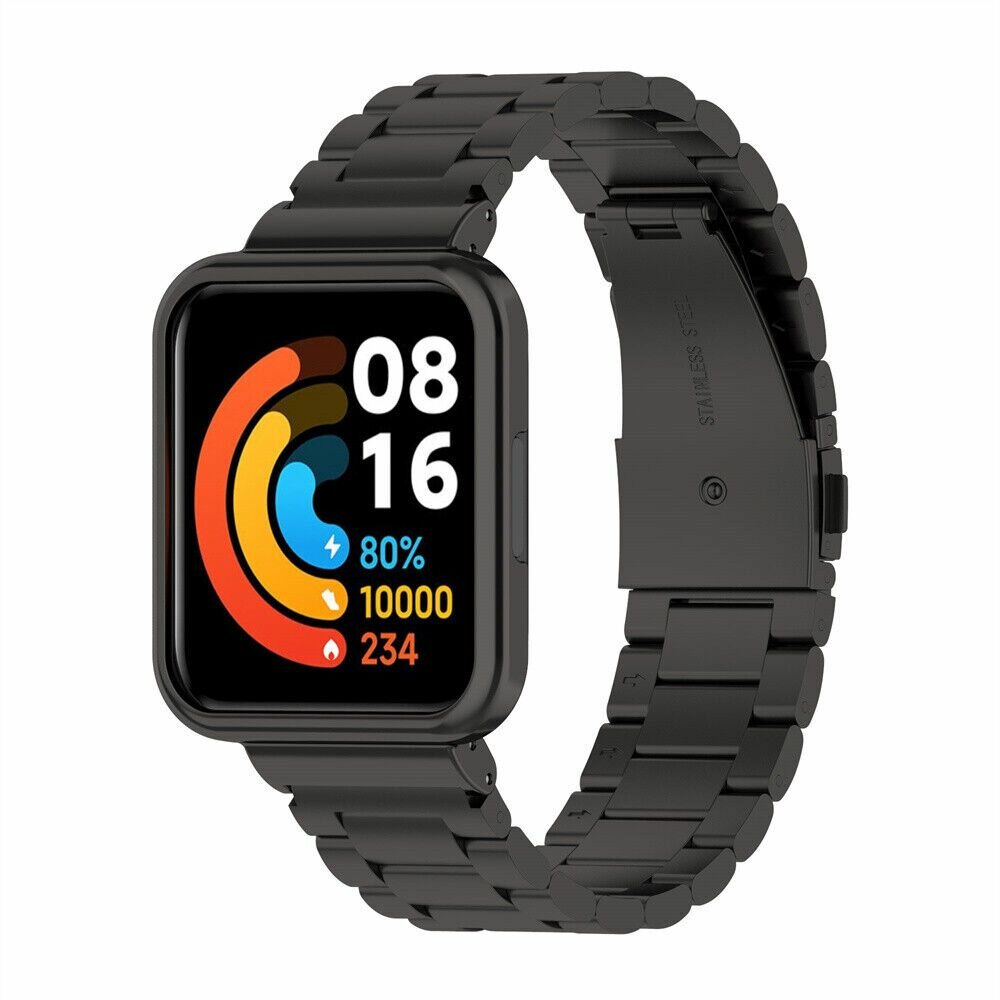 Металлический корпус Нержавеющая сталь Ремешок для Poco Watch