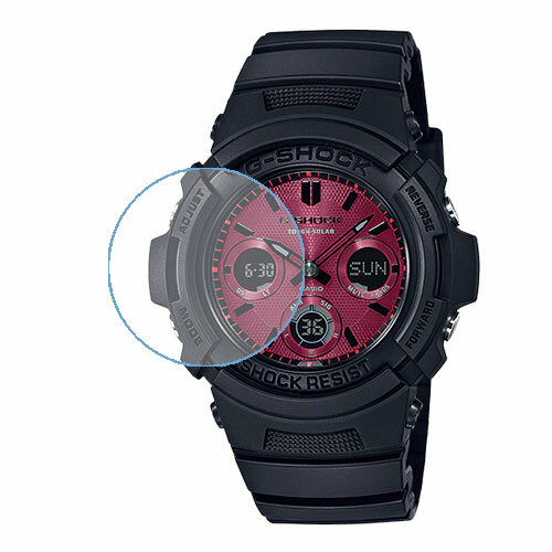 Скрин Мобайл защитный экран для часов Casio AWR-M100SAR-1A из нано стекло 9H