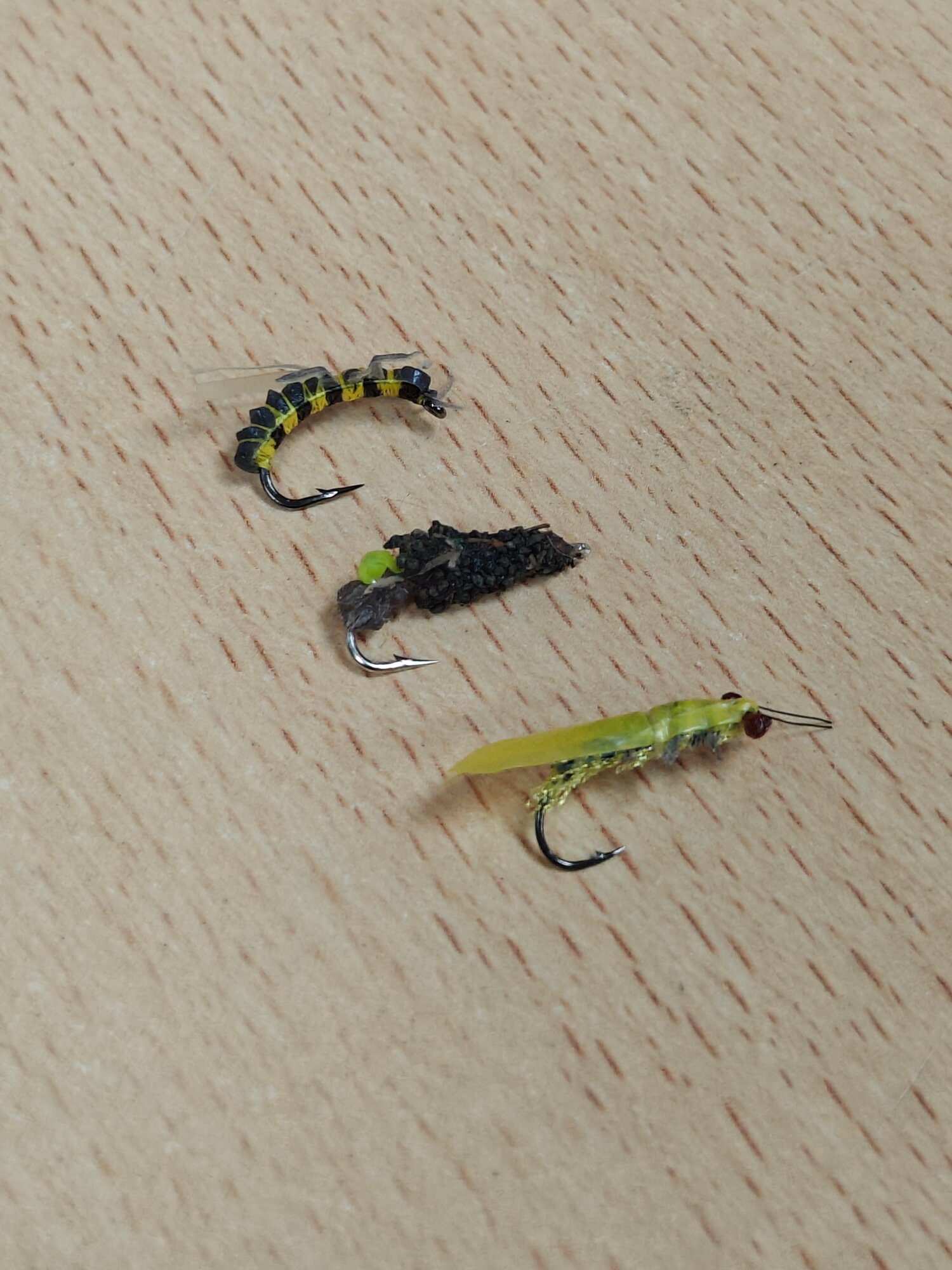 Мушка рыболовная. Сухая. Плавающая. Для ловли рыбы. В наборе 3 штуки.