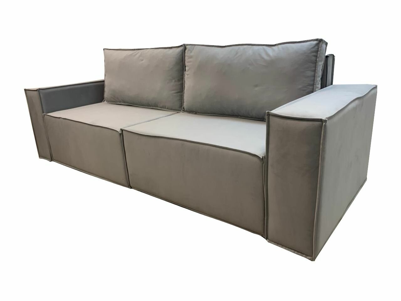 Диван-кровать Лофт, 2 модуля, еврокнижка, велюр Зара стил 52