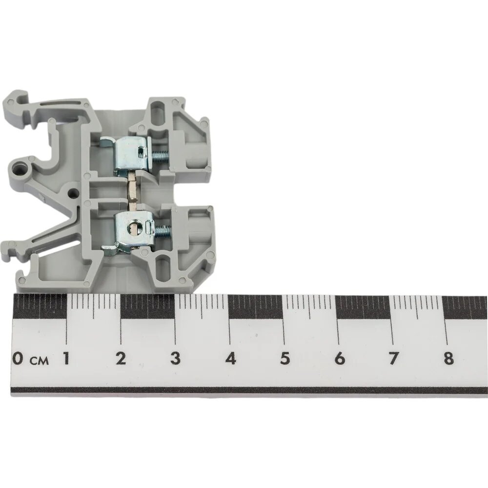 Клеммная, EKF, колодка EKF JXB-2.5/35 серая 50 шт PROxima plc-jxb-2.4/35gy, цветного пожаростойкого полиамида — фото 1