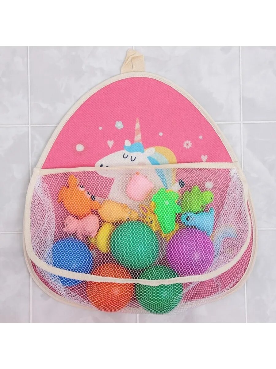 Практичная сетка для игрушек с ярким дизайном