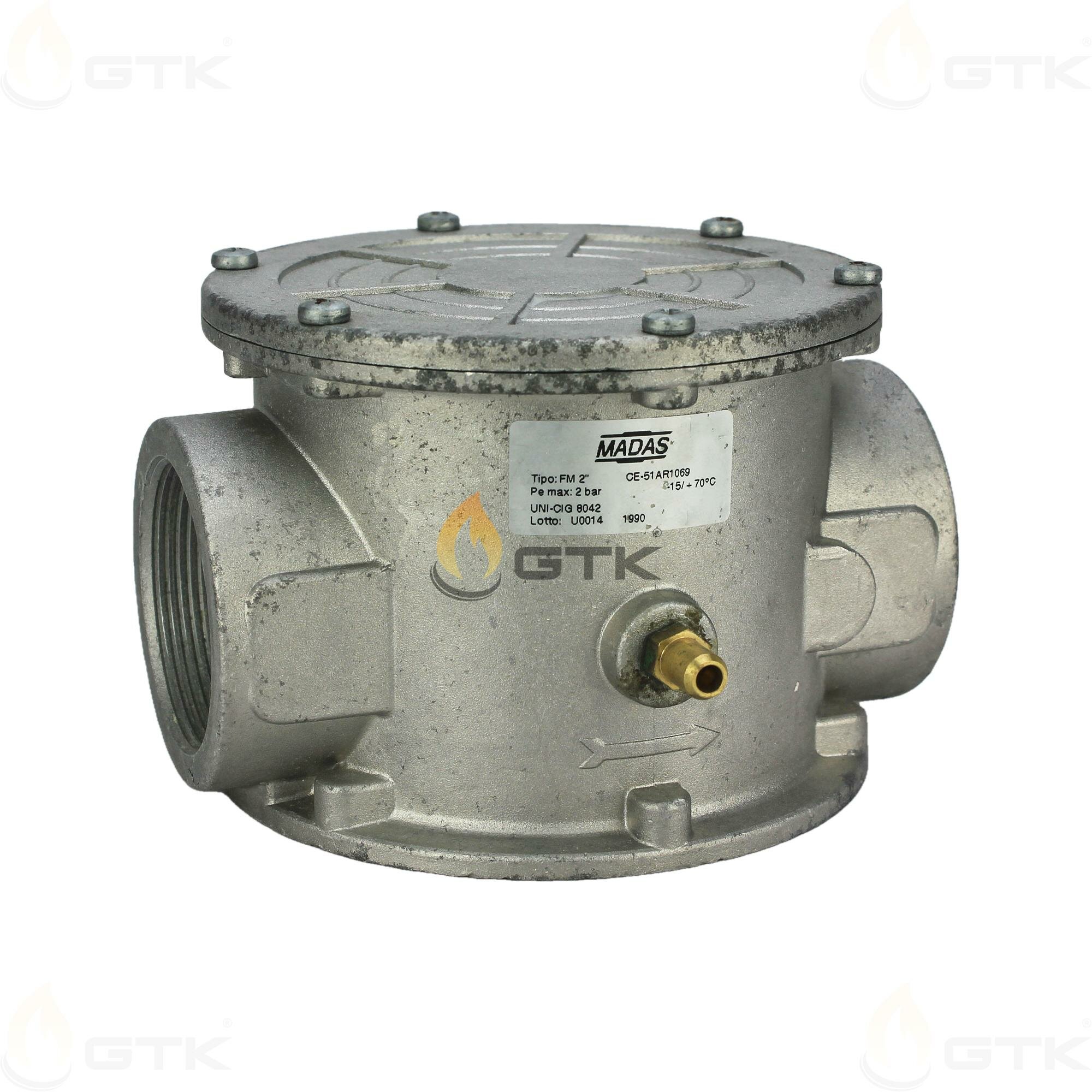 Фильтр для горелки Madas FM DN 50 2 бара, FM07