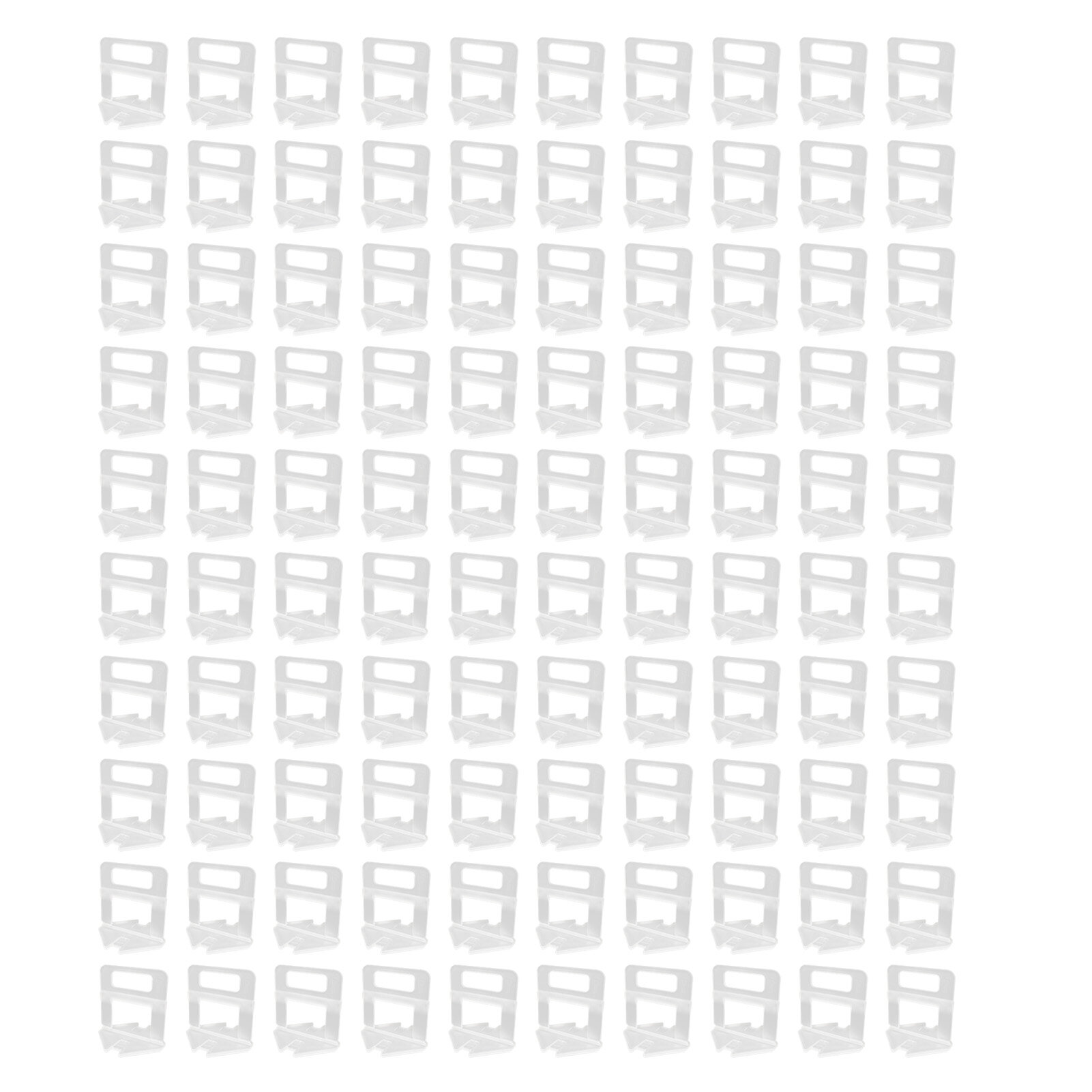 100Pcs Tile Leveling System Level Spacers PVC Floor Leveler for Working
