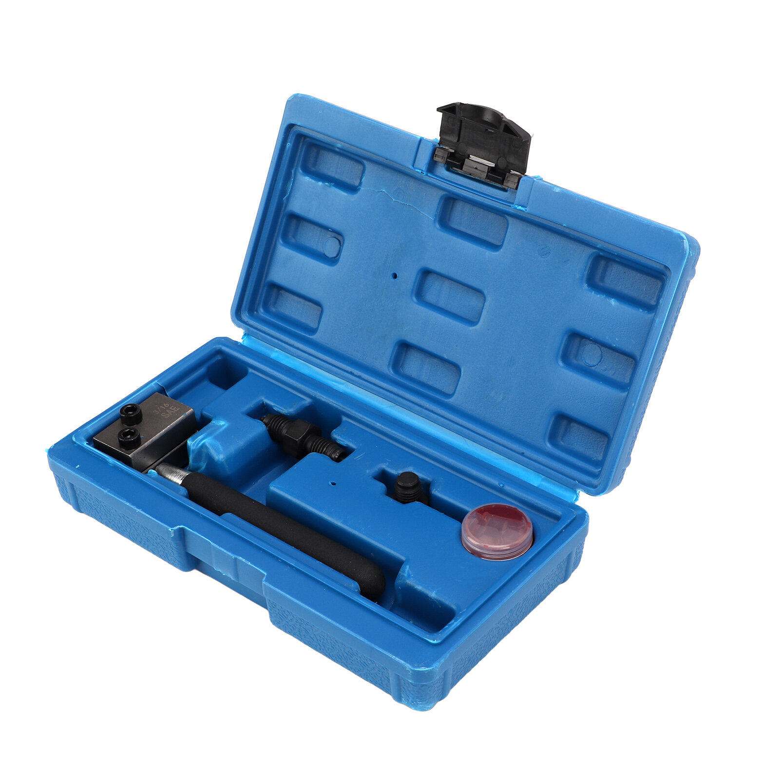 3/16in Brake Pipe Double Flaring Tool Kit 45 Degree Flare Universal for Vehicle Lines Repairing