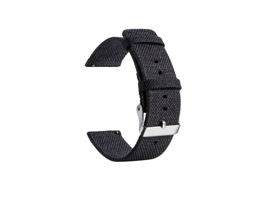 Ремешок MyPads, для Samsung Watch Active, нейлон, цвет черный