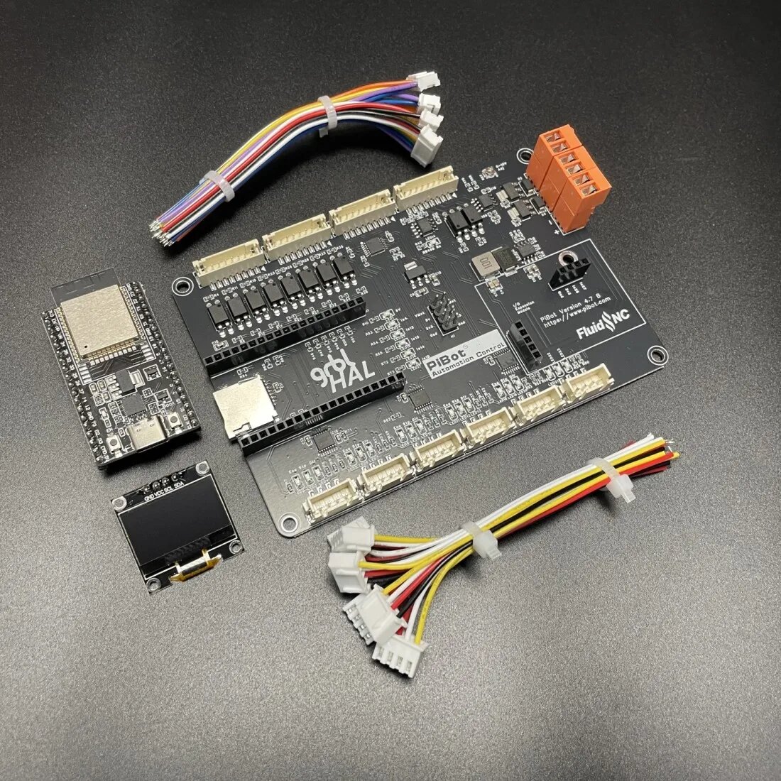Лазерный контроллер PiBot FluidNC GRBL V4.7 B