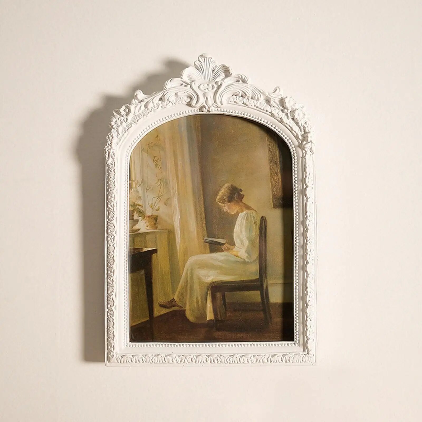 Рамка для фото Serenable из смолы 15*20 см White