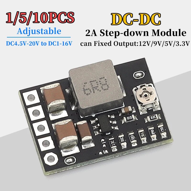 Мини DC-DC преобразователь Huaxingfu 1/5/10 шт. 5pcs