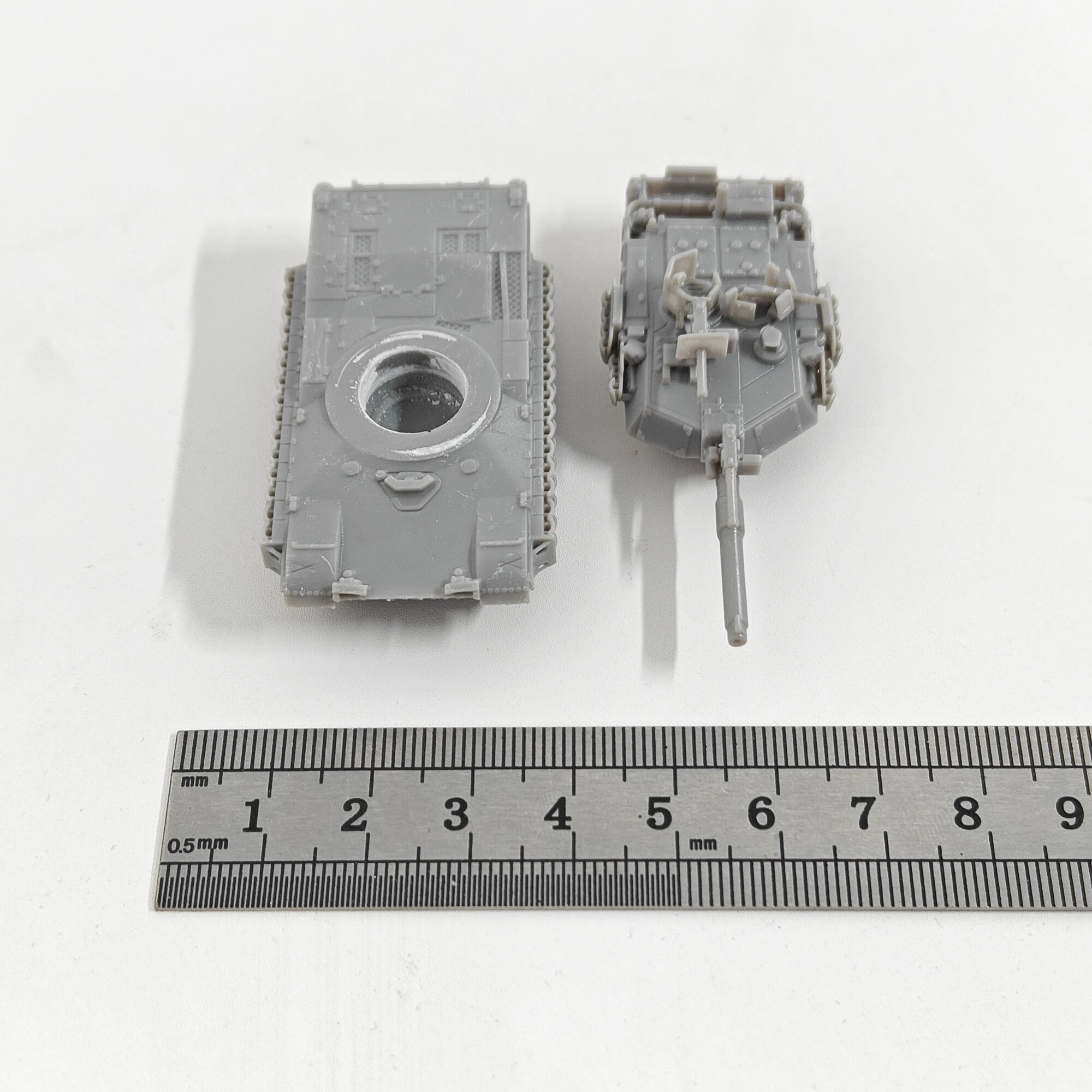 Модель танка M1A2 TUSK II Tusk Model 1/144