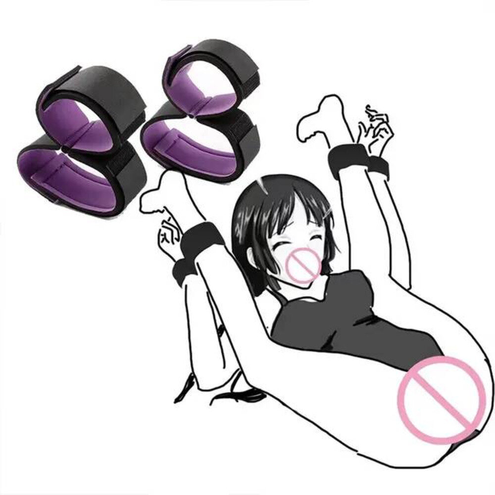 Комплект нижнего белья, подходящий для бондажа, кожаные стринги, пояс для чулок, нижнее белье, костюмы для порно с вырезами, наручники, кольца для ног, секс-игрушки для БДСМ