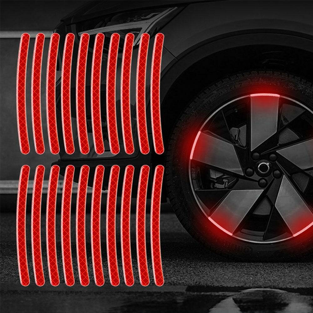 Светоотражающие наклейки на шины Автомобильные декоративные наклейки