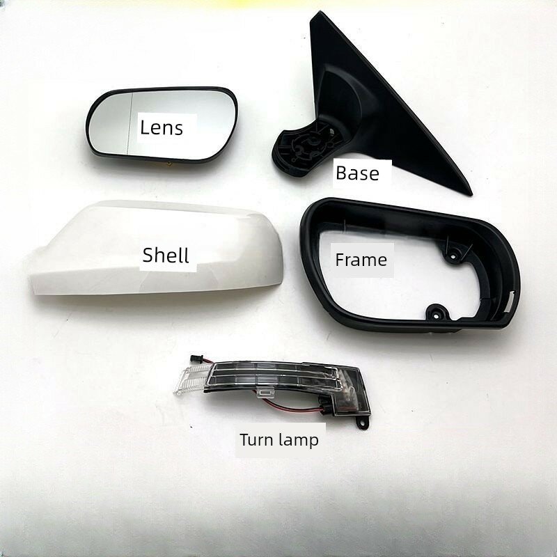 Стекло зеркала правое пассажирское линза без поворотника для Geely B50 2009-2015 гг. Автомобильная запасная часть для