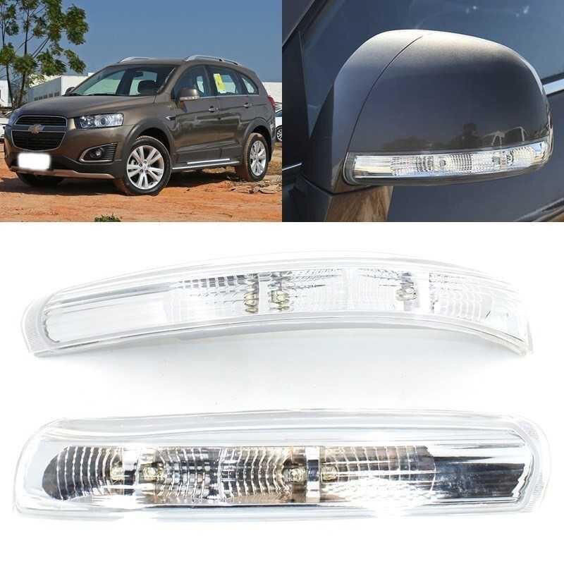 Зеркало заднего вида с поворотником LED для Chevrolet Captiva 2008-2017 левая сторона совместимо с водительской стороной