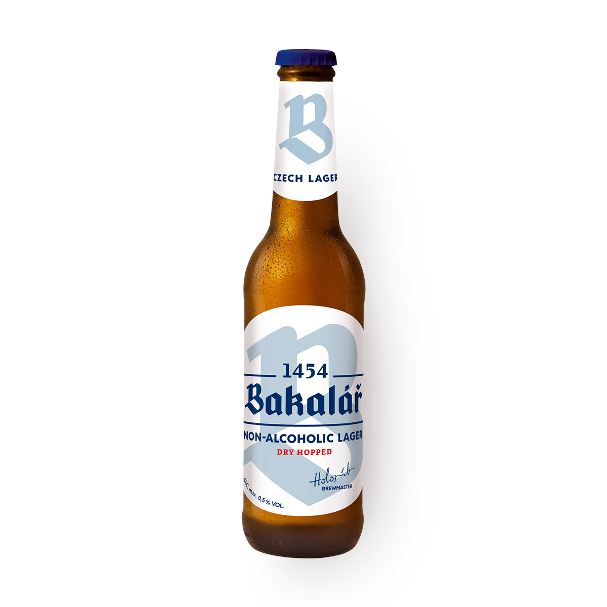 Пиво безалкогольное Bakalar Nealko, 330 мл, стеклянная бутылка