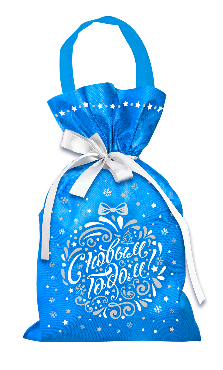 Мешочек подарочный Время чудес, 30*45см, упаковка для подарка