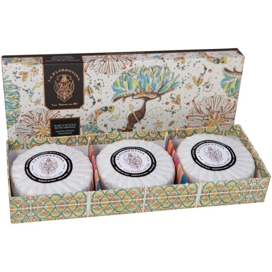 Подарочный набор мыла LA Florentina "Таинственный сад" Морская вода и Кратегус