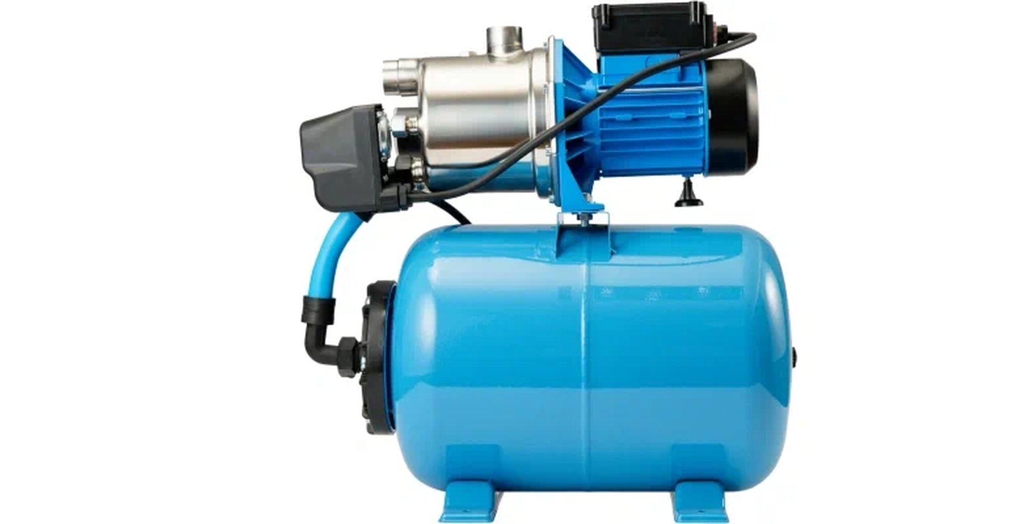 Насосная станция Джилекс 60/35 Н-24, центробежный насос, поверхностная установка, синяя