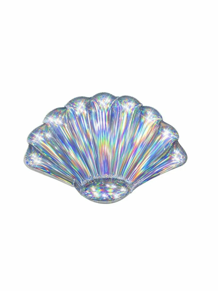 Надувной плот Радужная ракушка 185см x 114см (Арт. 43414)