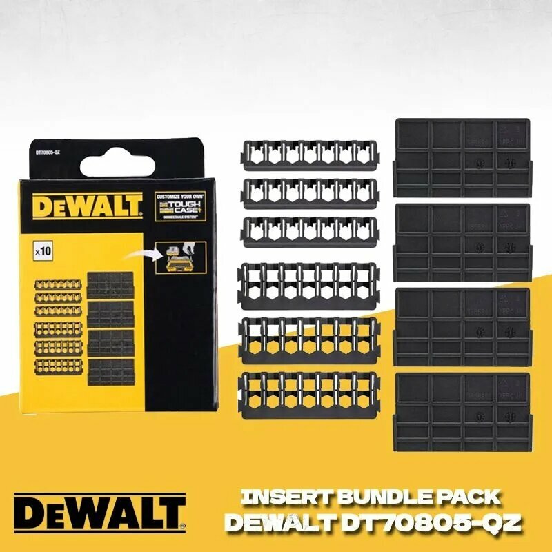 DeWalt Ящик для инструментов 9 х 9 х 9 см, 10 секц, 40 отд.