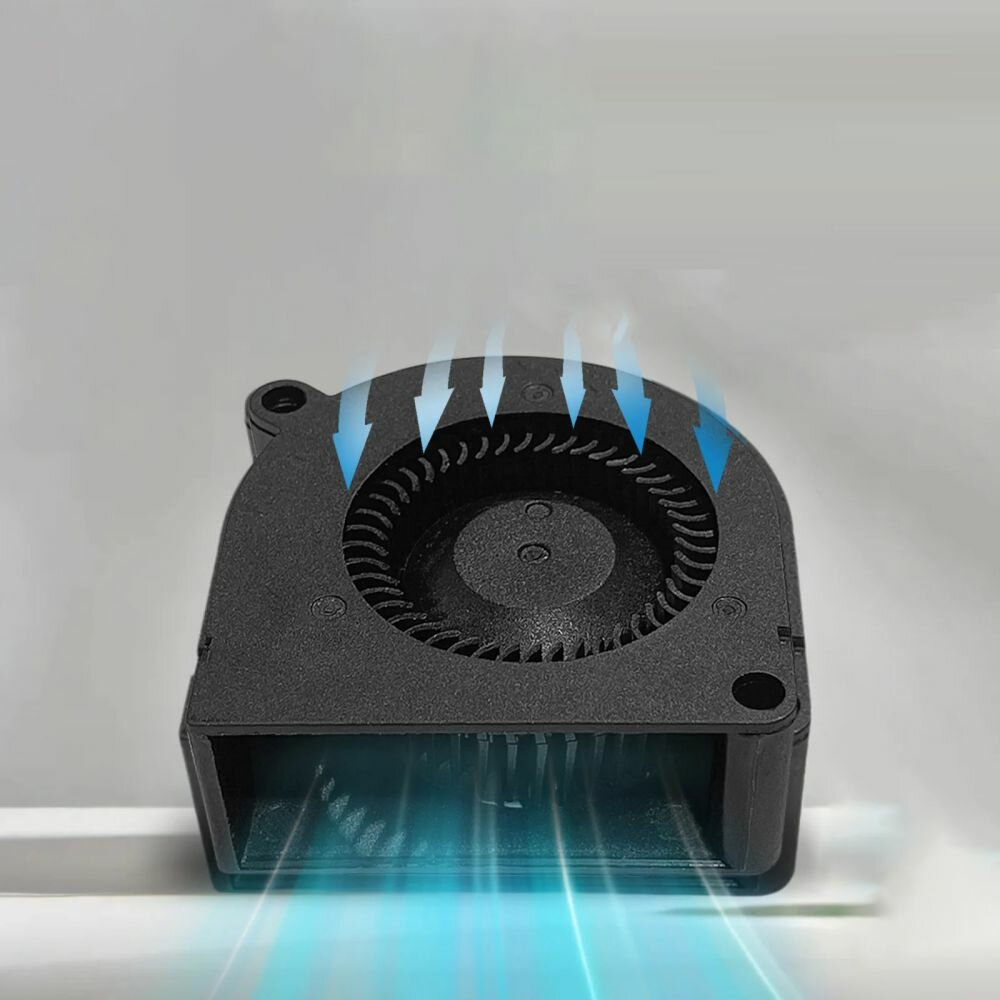 Вентилятор 5020 для модели Anycubic Kobra S1, быстродействующий вентилятор охлаждения, низкая скорость вращения, бесшумный, аксессуары для Kobra S1.