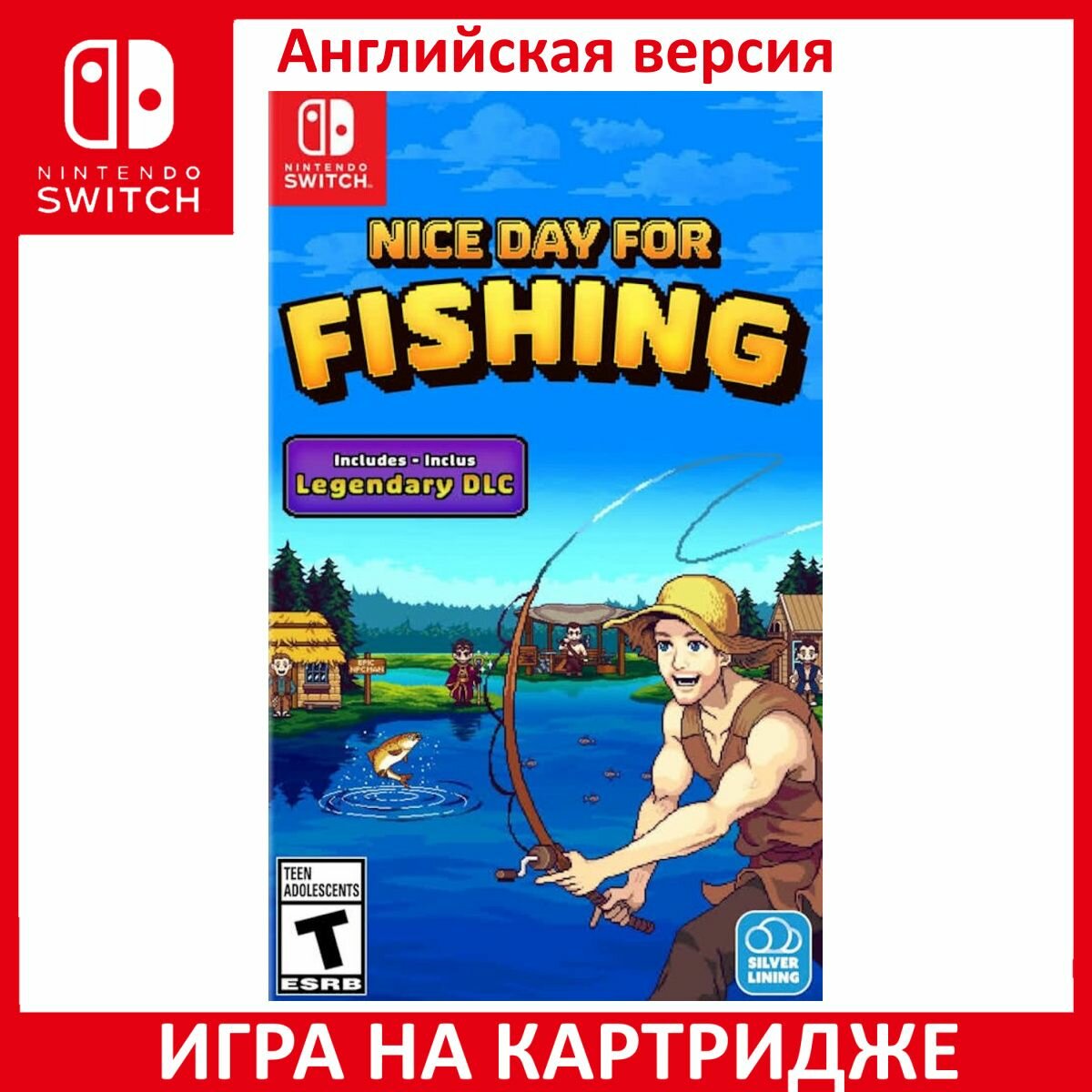 Игра Nice Day for Fishing Legendary DLC Switch Картридж на Nintendo Switch Английская версия