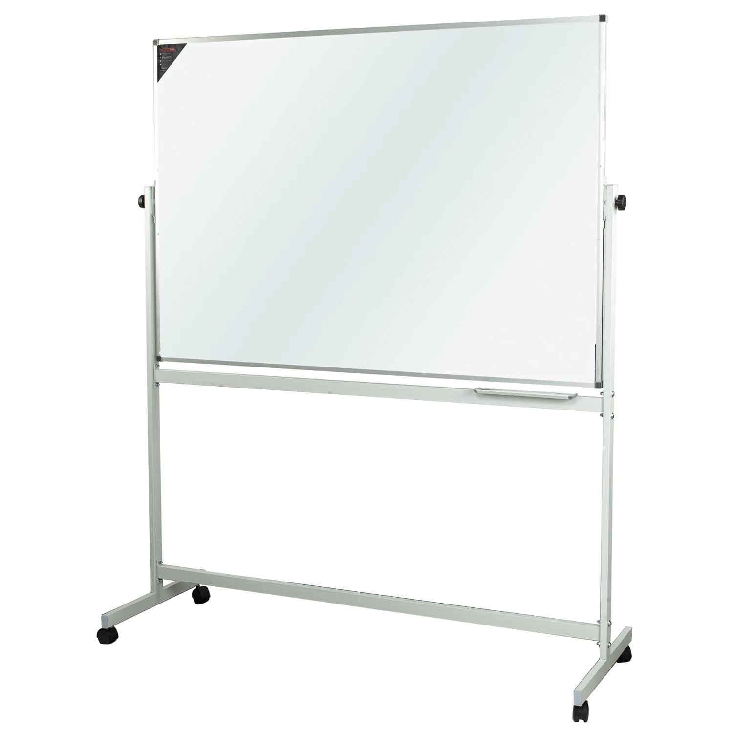 Доска магнитно-маркерная на стенде 100150 см, 2-сторонняя, BS, ПО-150Ф