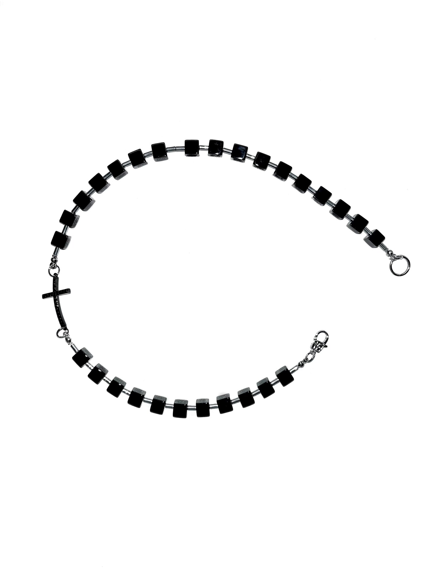 Чокер, оникс, гематит