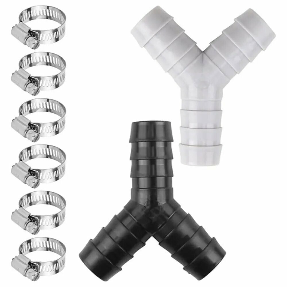 Y-образный разветвитель для шланга, универсальный пластиковый разветвитель для слива стиральных и посудомоечных машин