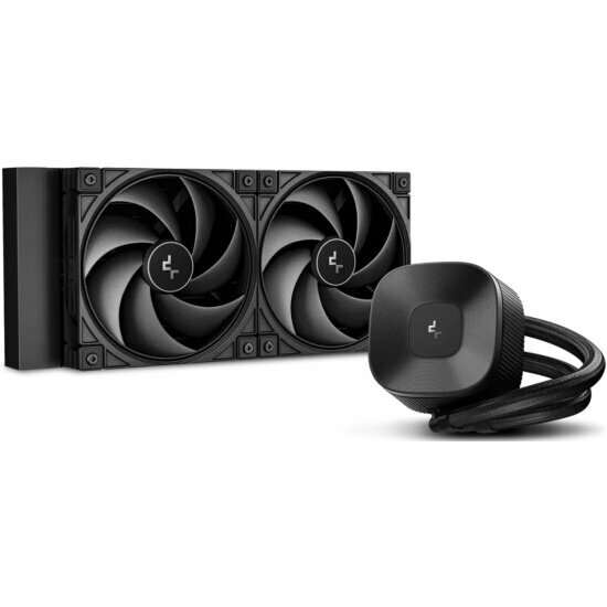 СВО для процессора Deepcool LE240 V2 ZERO DARK (R-LE240ZERO-BKLNMD-G-1)
