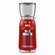 Кофемолка Smeg CGF11RDEU, электрическая, нержавеющая сталь, цвет красный