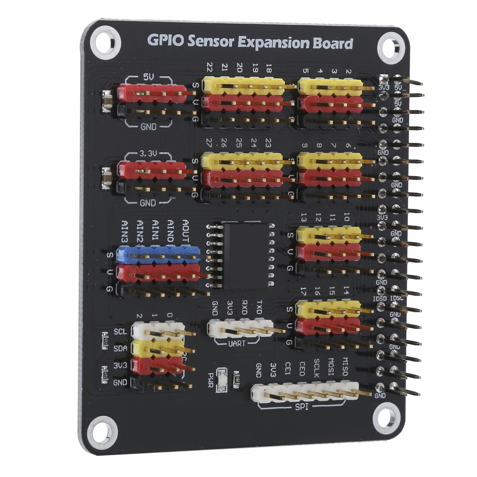 Плата AD/DA для Raspberry Pi 4B/3B — фото 1