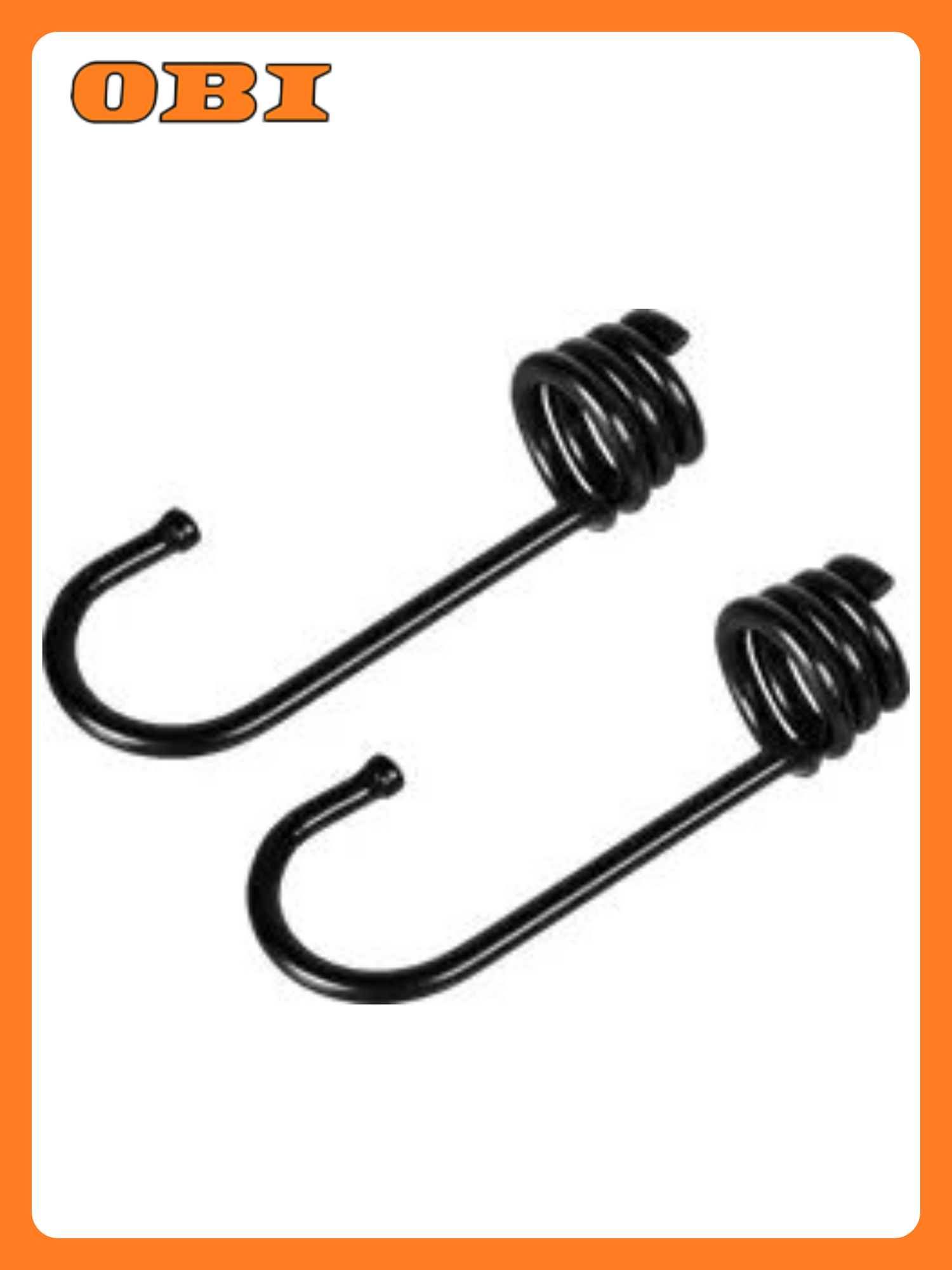 Крюк Standers, для эластичной веревки, нержавеющая сталь, 10мм, 2шт