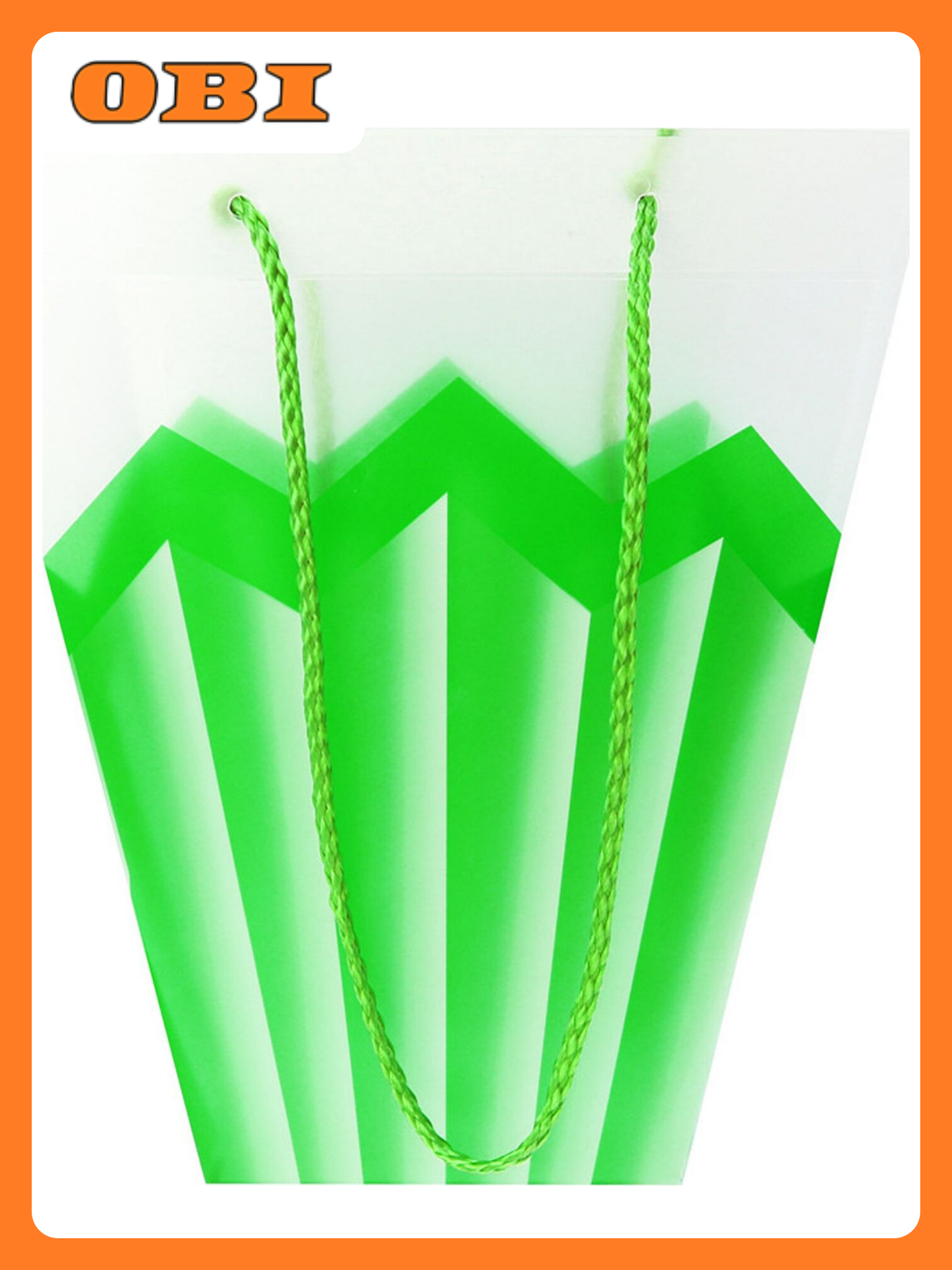 Сумка для цветов GARDEN SHOW 26х24 см пластик в ассортименте