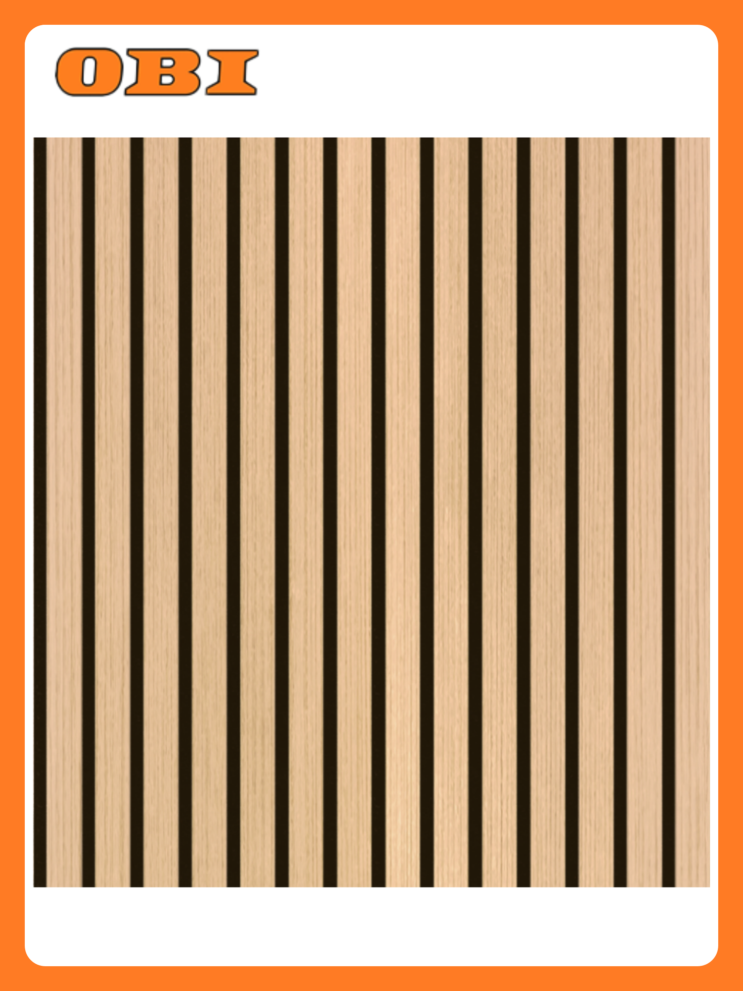 Панель стеновая акустическая Stella Comfort Light Дуб Снежный 2780х600х9 (уп.1шт.)