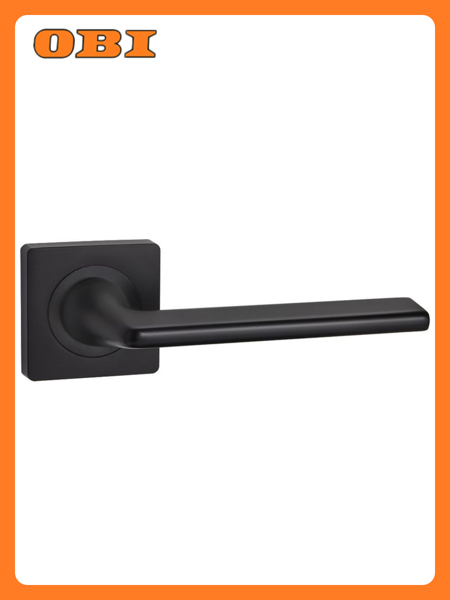 Дверная ручка раздельная K. JK51. TREND (TREND JK) BL-24 черный