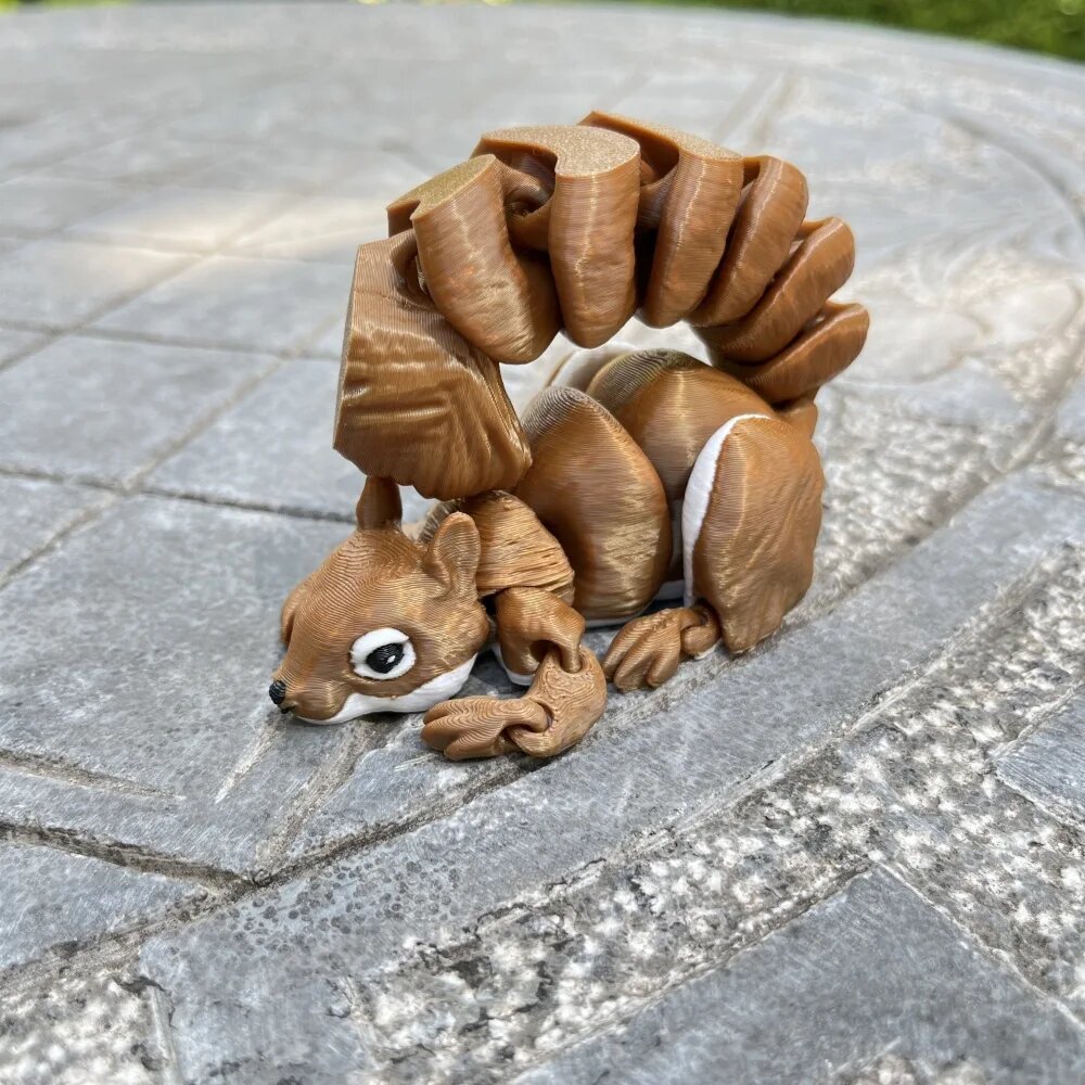 Мини-белка из пластика 3D печать