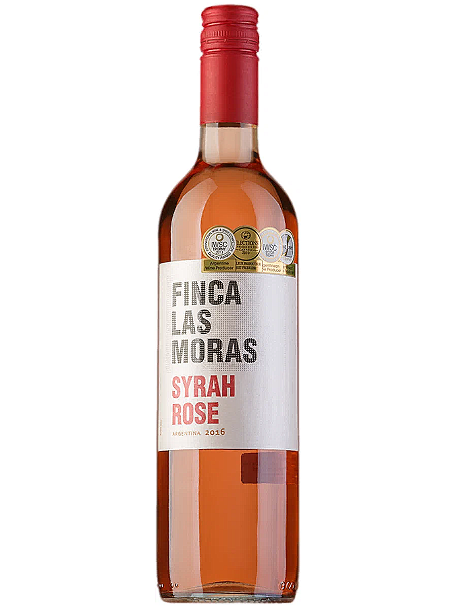 Вино Finca las Moras Syrah Rose, розовое, сухое, 0,75 л, Аргентина