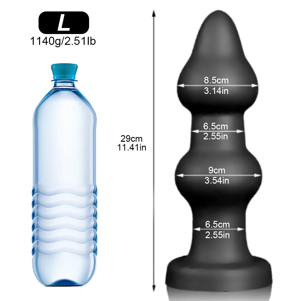 Анальная пробка с присоской и бусинами Анальная пробка Мягкая силиконовая анальная пробка Расширение ануса Секс-игрушки для женщин Мужчины Анальная пробка Продукт секса для взрослых