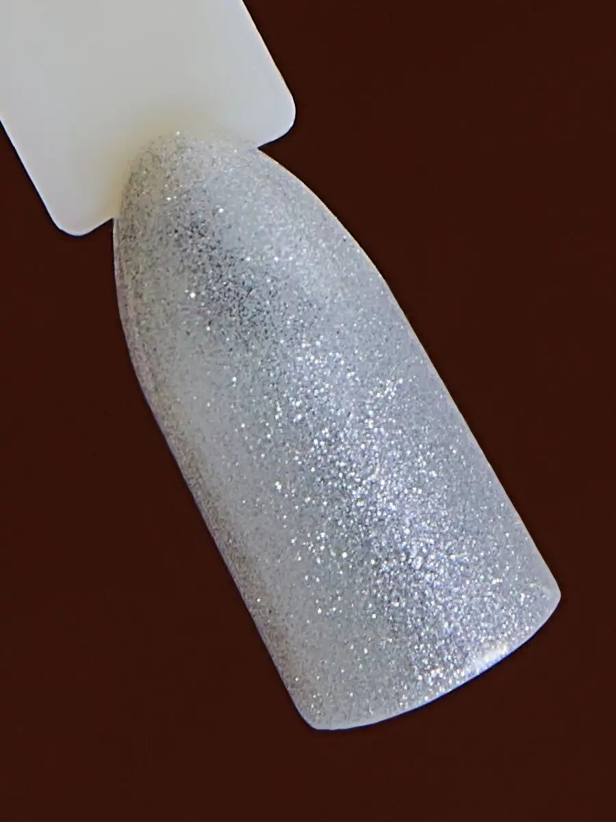 Гель-лак для ногтей ManiQ Young Nails, стойкий и яркий, серебристый