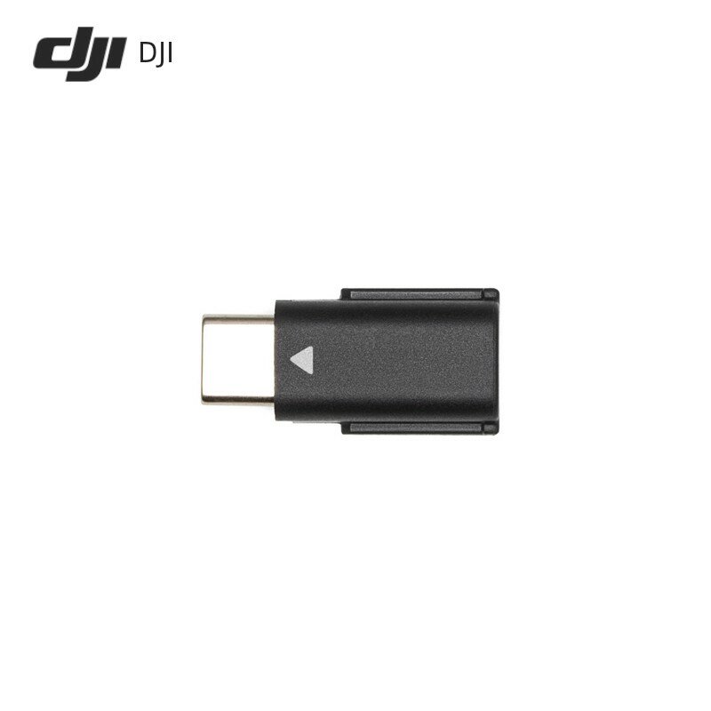 Официальный адаптер DJI MIC для аудио подключения к Type-C разъему, совместимый с беспроводным микрофоном DJI