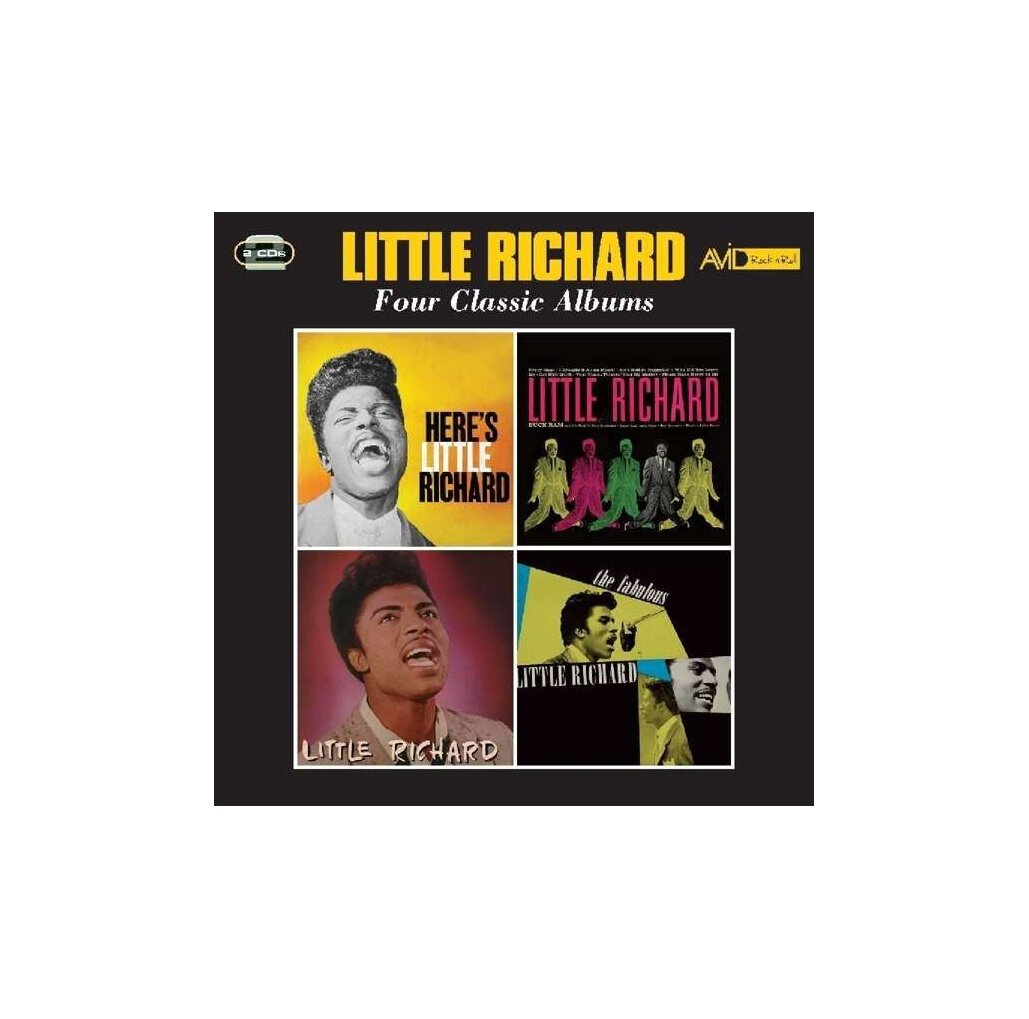 Диск Here's Little Richard / Little Richard / Little Richard / Fabulous Little Richard (2 CD)